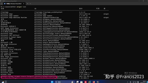 Windows 11 自带包管理器 - 知乎