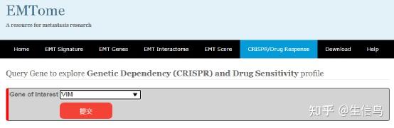 EMT标志物泛癌分析数据库—EMTome，肿瘤转移生信分析神器！走过路过不要错过啦 - 知乎