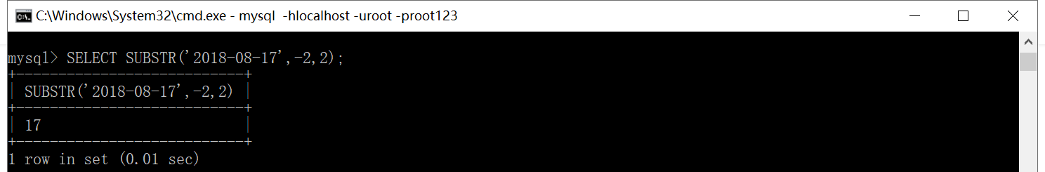 MySQL|SUBSTR() 函数用法 - 知乎