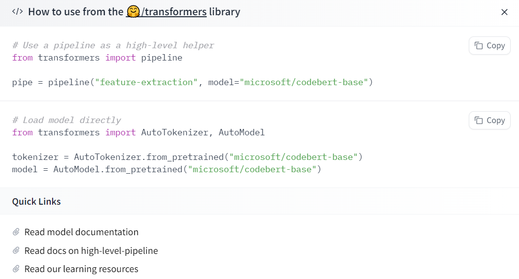 使用CodeBert提取代码数据的CLS向量 - 知乎
