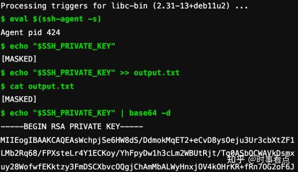 GitLab中文技术贴|极狐GitLab CI/CD SSHKEY Mask的几种方式 - 知乎