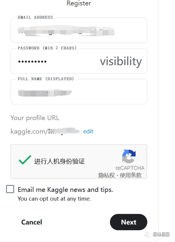 DataBase 1. kaggle 发现无法显示验证码进行人机交互怎么办？ - 知乎