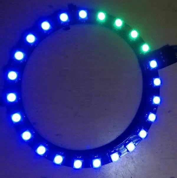 【雕爷学编程】Arduino动手做（124）---24位WS2812环形灯板 - 知乎