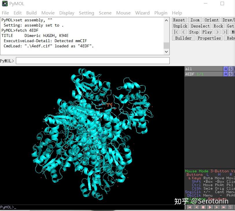 PyMOL小白自留教程2——PyMOL基础操作 - 知乎