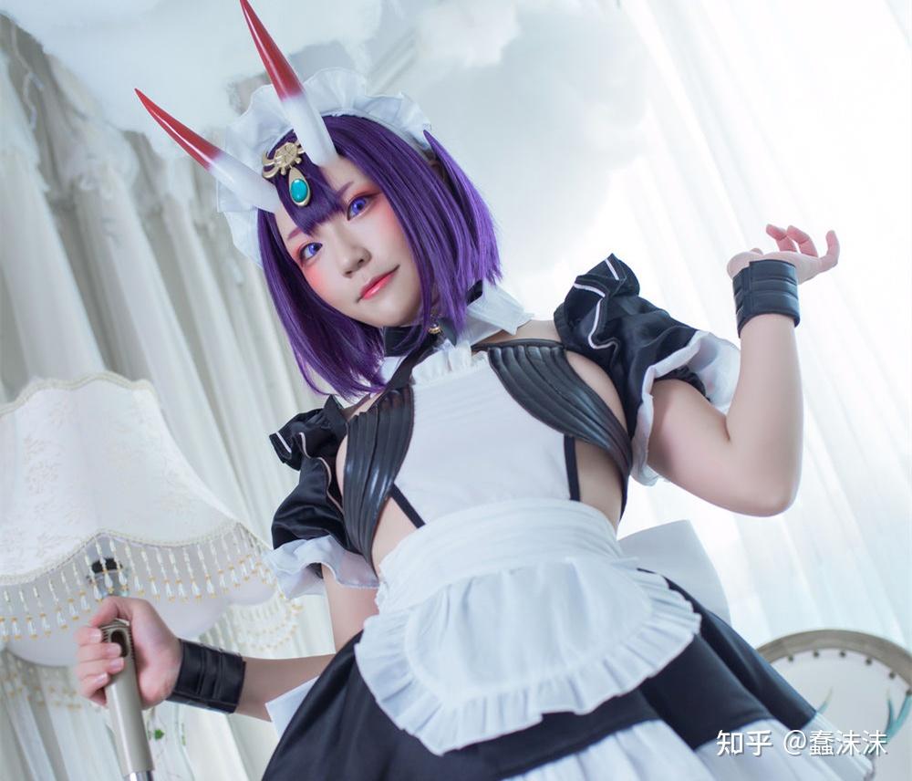弥美Mime写真合集cos图片:酒呑童子女仆 - 知乎