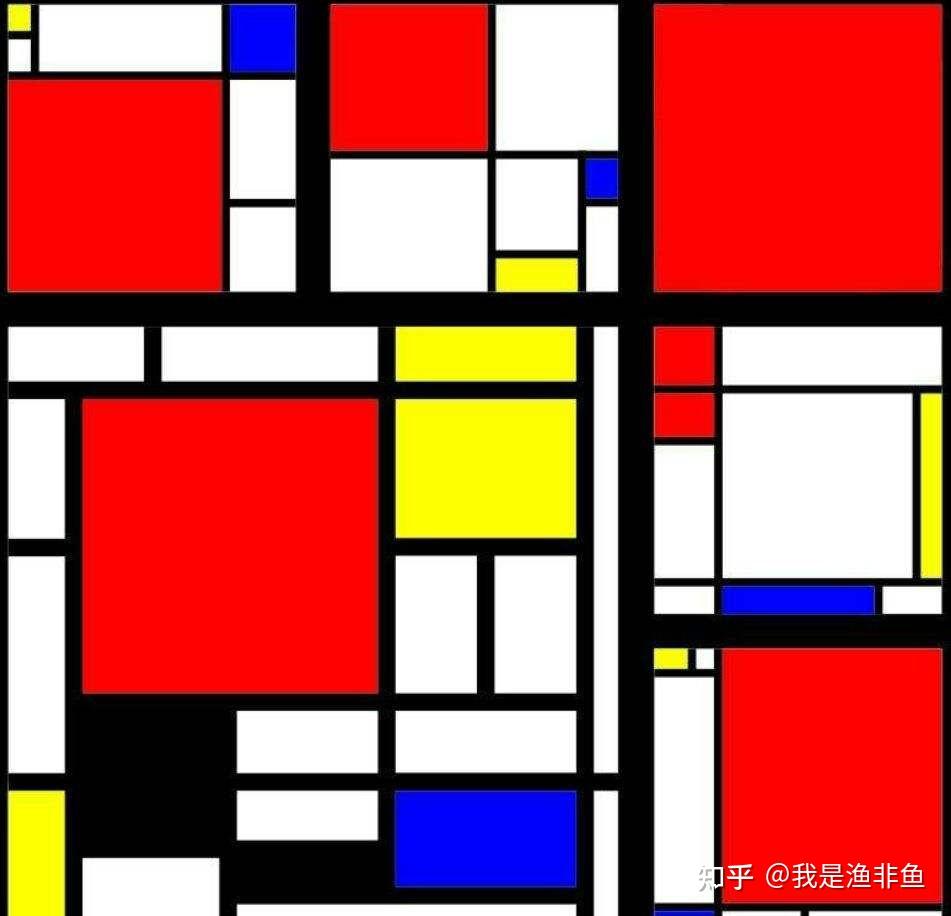 抽象画先驱之蒙德里安和他的红黄蓝 - 知乎