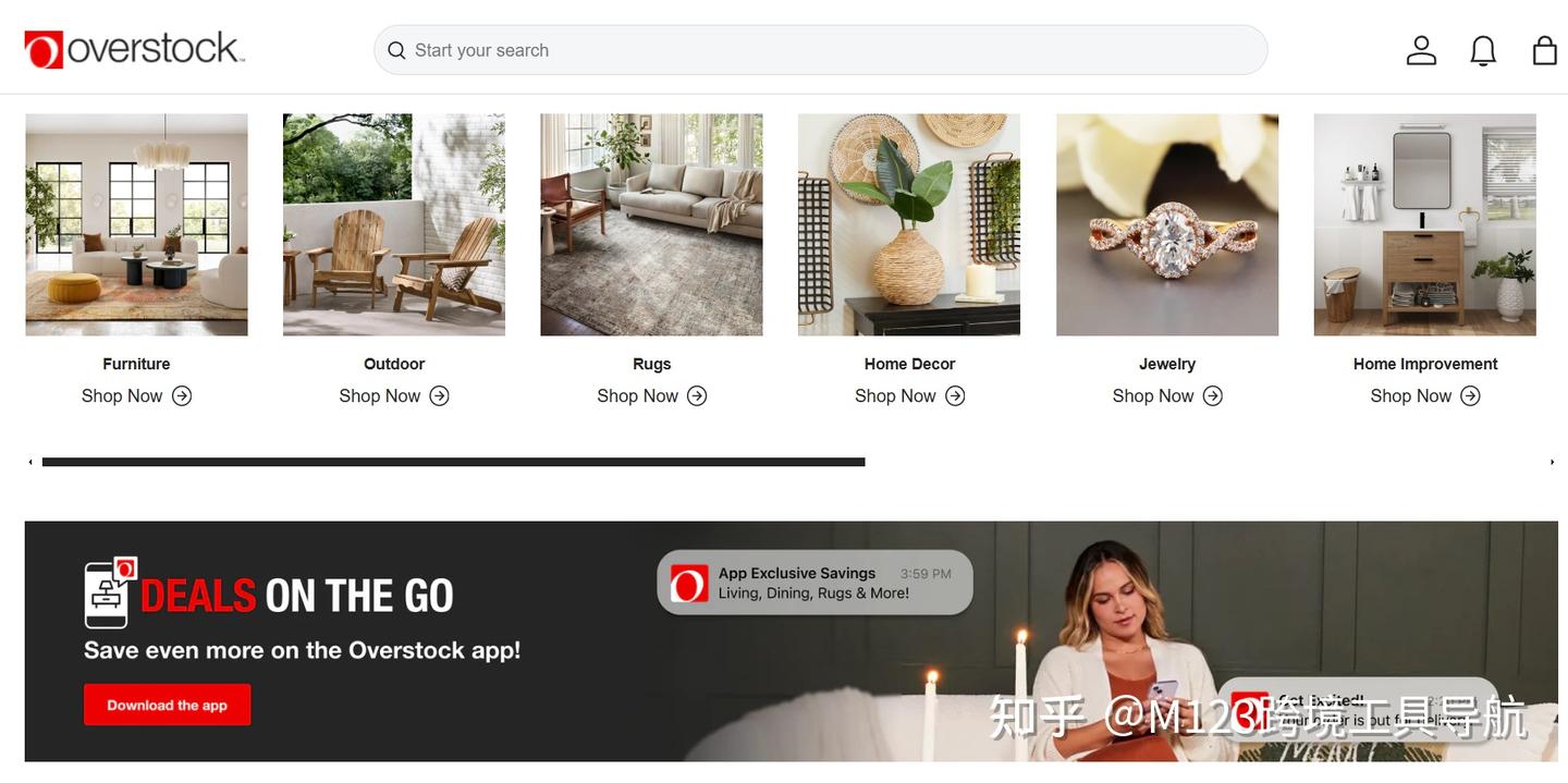 Overstock-欧美第二大家居网站，每月访问量达3500万，女性用户占比达76% - 知乎