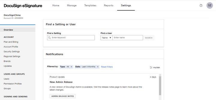 DocuSign Technical Consultant: 管理员账号激活和DocuSign界面概述与快捷签署演示 - 知乎