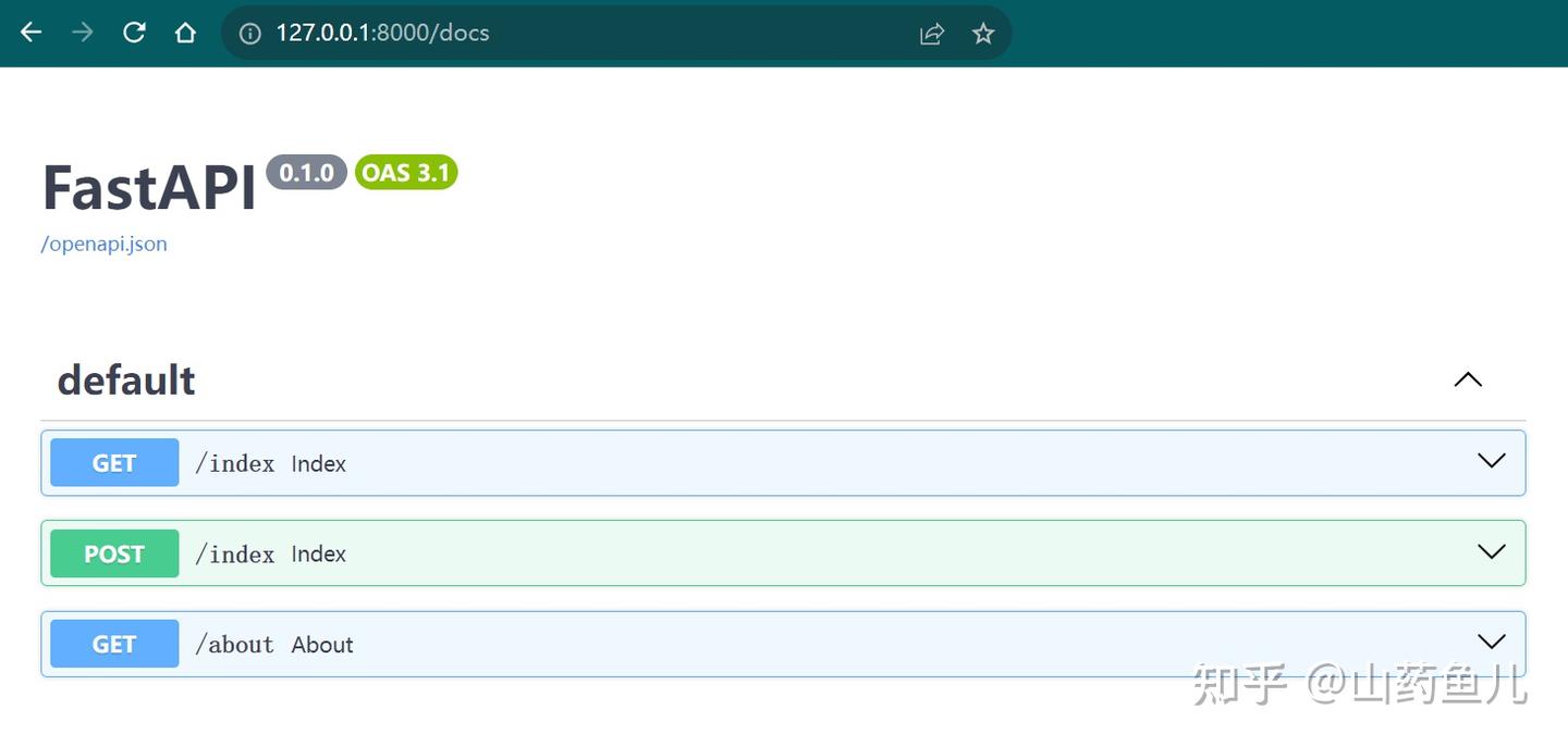 「FastAPI 基础篇」FastAPI 框架基础（一） - 知乎