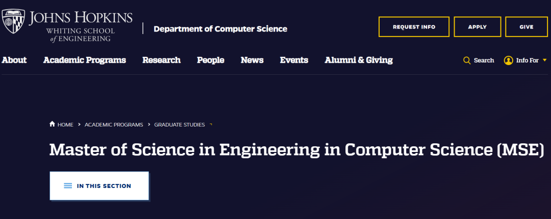 2023 VH Offer | 恭喜VH学员获录JHU CS——约翰霍普金斯大学计算机科学硕士~ - 知乎