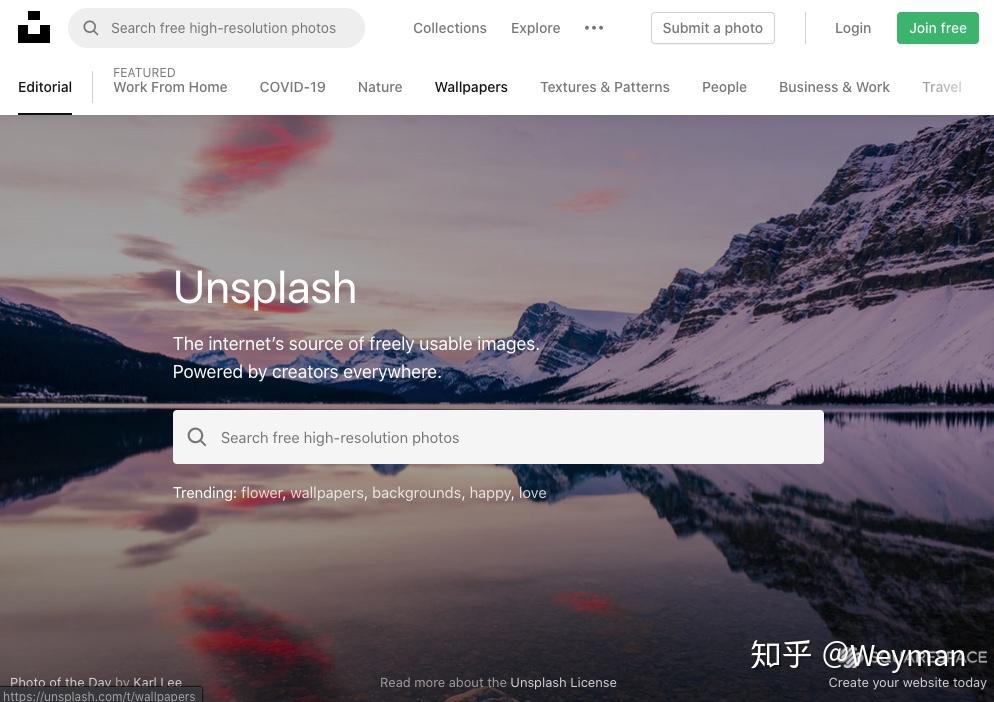 Unsplash - 极具美感的无版权图库 - 知乎