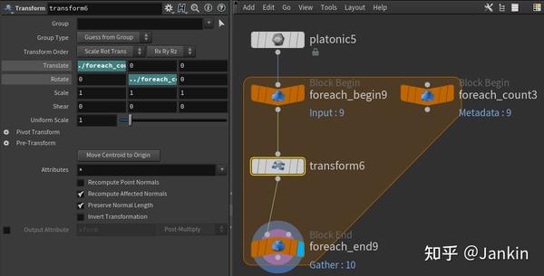 Houdini的For Each框架 - 知乎