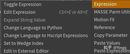 在Houdini节点中写表达式的各种方法 - 知乎