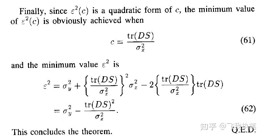 Umeyama算法求变换矩阵 - 知乎