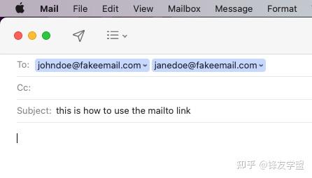 前端教程 | Mailto链接-如何制作HTML电子邮件链接 [示例代码] - 知乎