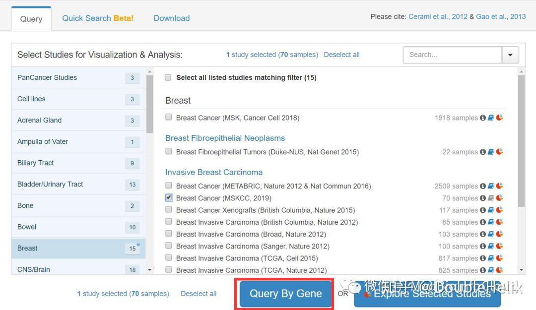生物信息学数据库使用教程（十）：cBioPortal数据库使用教程 - 知乎