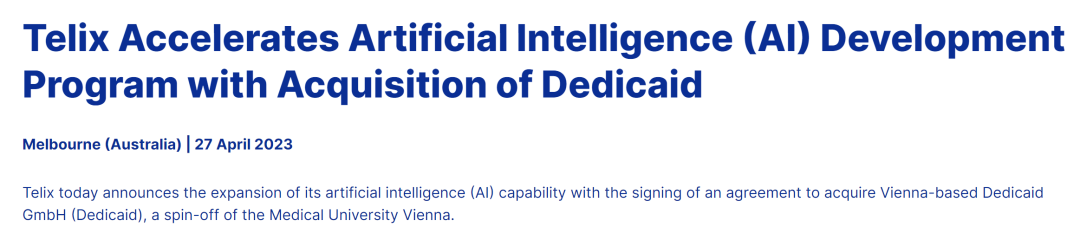 市值翻50倍：Telix Pharmaceuticals，追求临床应用的核药主力军 - 知乎