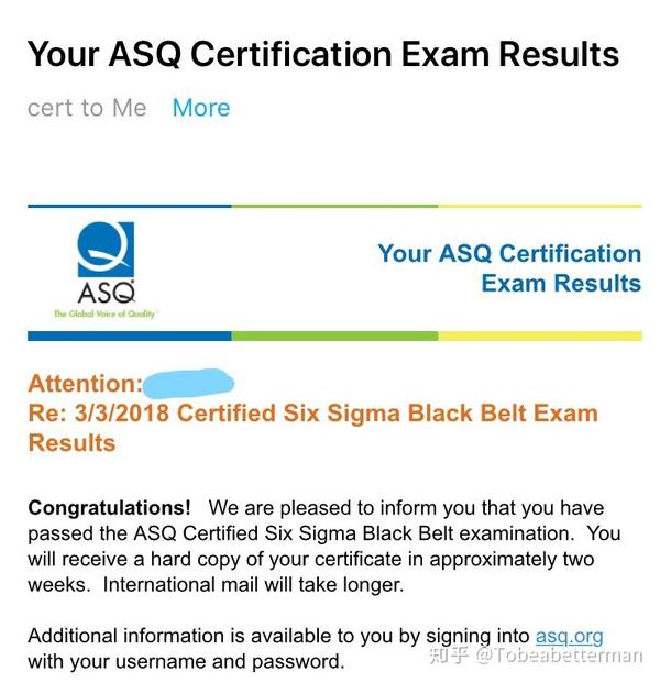 如何通过ASQ CSSBB认证 - 知乎