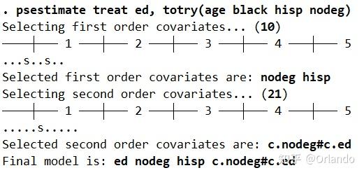 倾向得分匹配(PSM)中协变量的筛选（psestimate） - 知乎