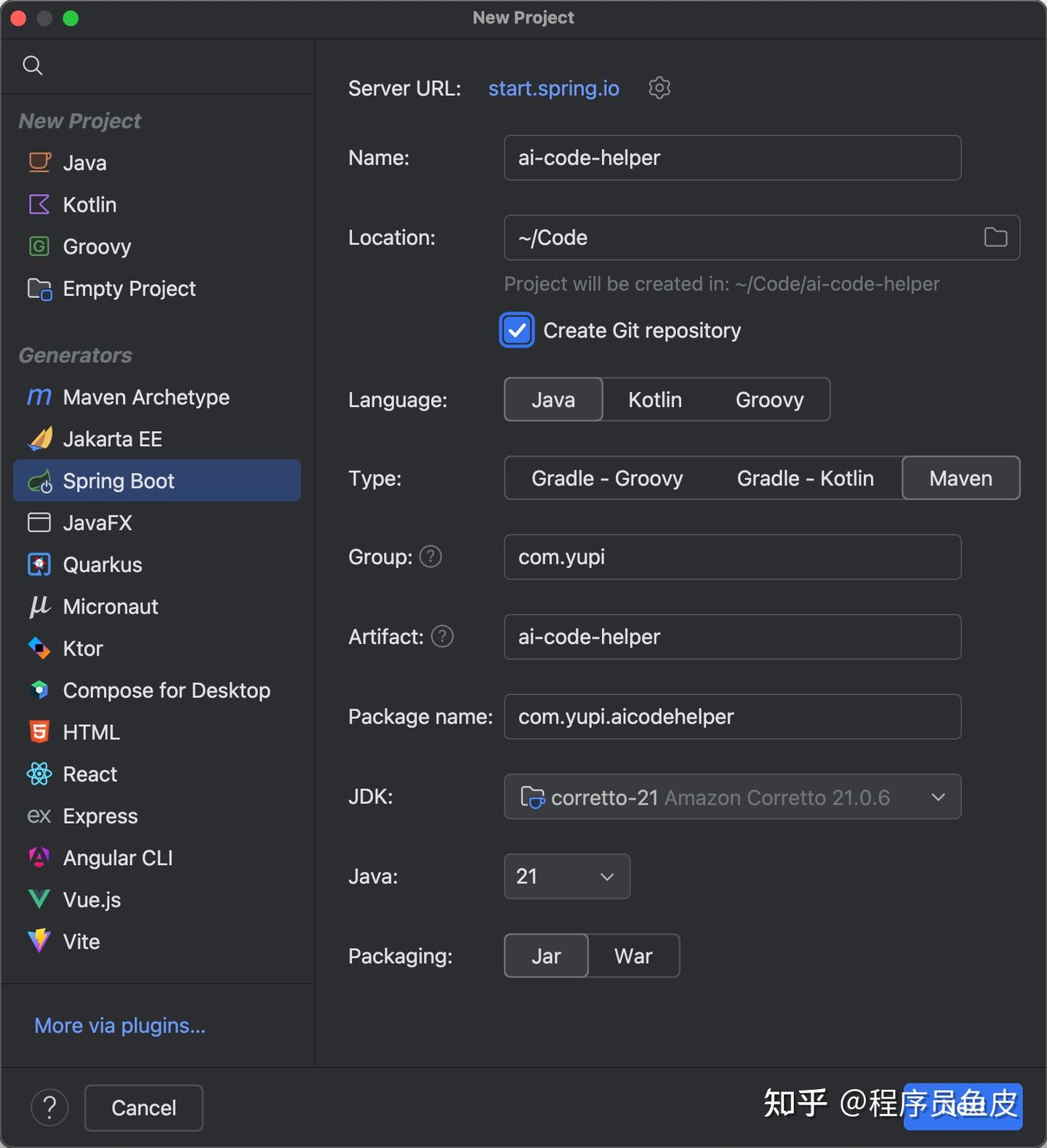 Java开发AI项目，太爽了！LangChain4j保姆级教程 - 知乎