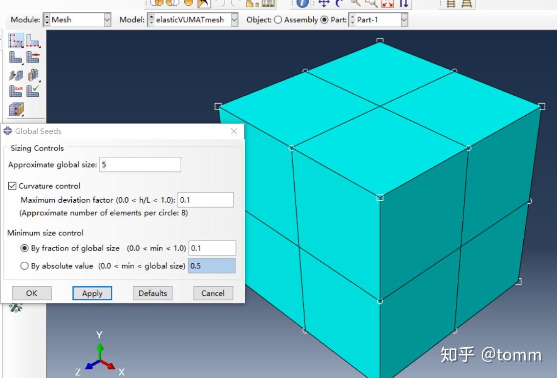 ABAQUS VUMAT入门 弹性材料模型 - 知乎