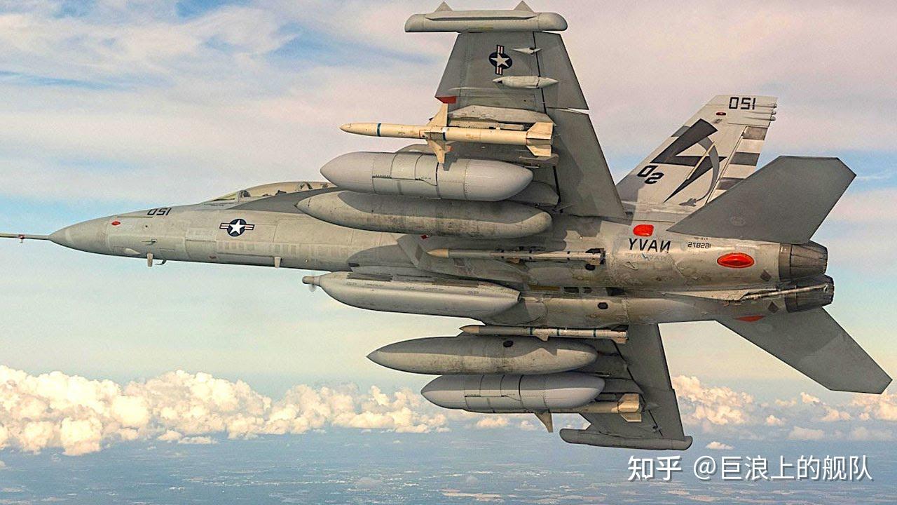 美国海军 EA-18G 咆哮者 Growler电子战机 - 知乎