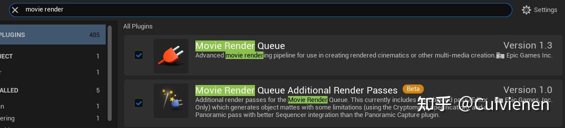 Movie Render Queue 影片渲染队列 - 知乎