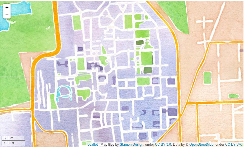 使用 Python 地图绘制工具 -- folium tiles--地图API提供商 - 知乎