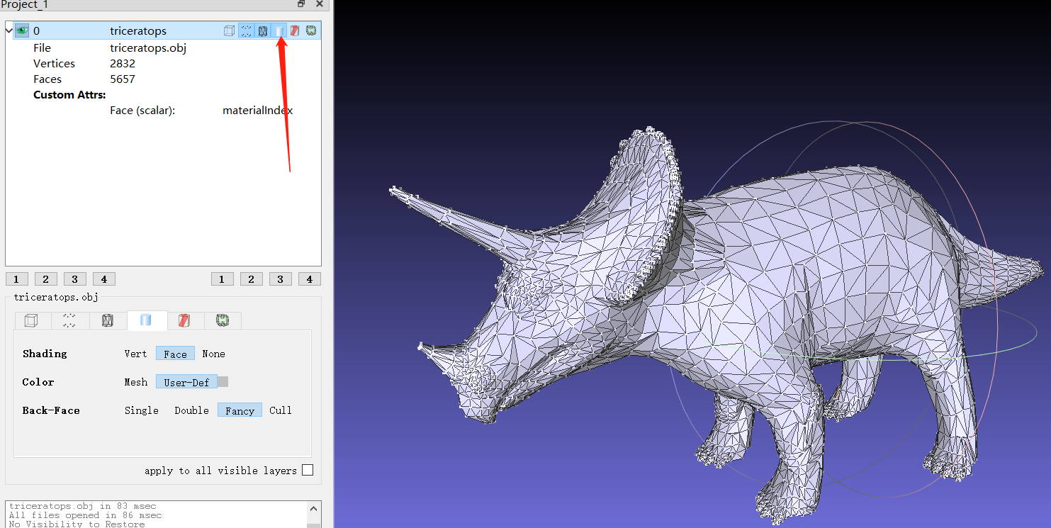 MeshLab导入点云文件 - 知乎