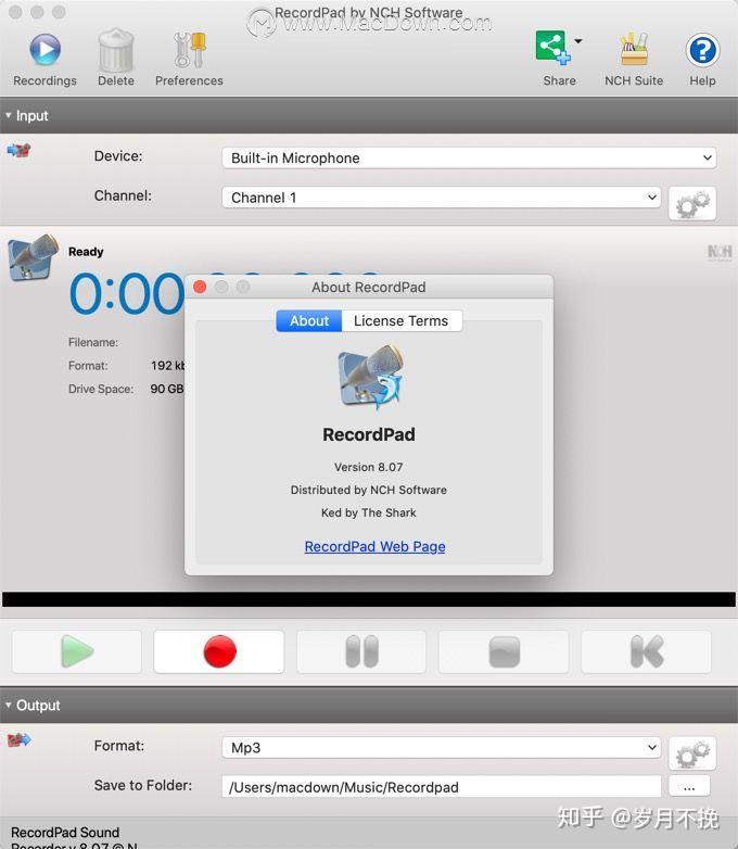 mac音频录制工具-NCH RecordPad - 知乎
