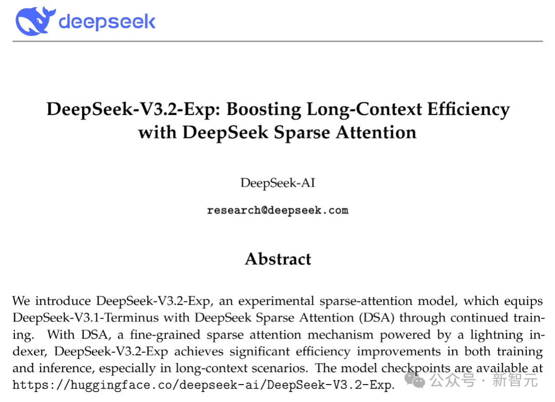 独家！DeepSeek最新模型上线，全新注意力机制基于北大ACL最佳论文 - 知乎