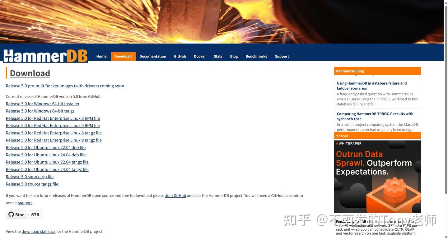 HammerDB：一款免费开源的数据库基准测试工具 - 知乎