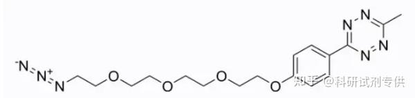 Methyltetrazine-PEG4-N3，一种含有甲基四嗪和叠氮化物的双功能点击化学试剂 - 知乎