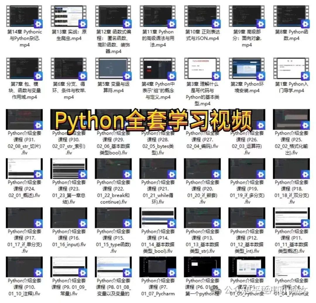 【小米大佬强推】2025最细自学Python全套教程！全程干货无废话，拿走不谢！ - 知乎