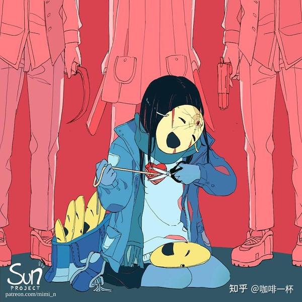 宝藏插画师|Mimi N|“表里不一”的ta - 知乎