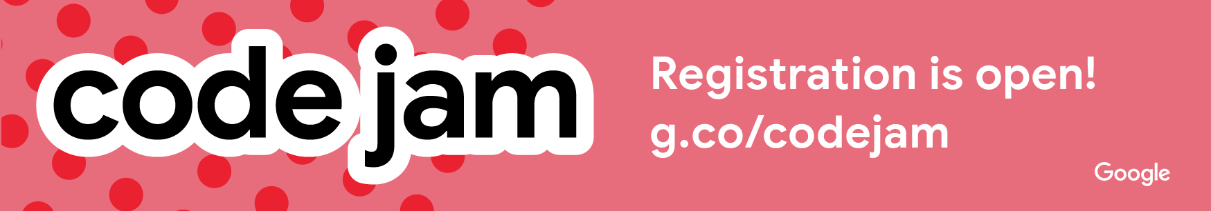 Google Code Jam 全球编程挑战赛来袭，报名倒计时！ - 知乎