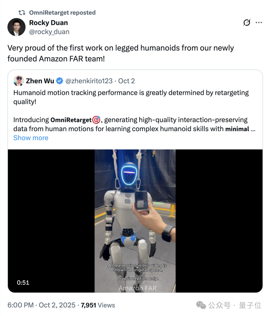 亚马逊“盲眼”机器人30秒跑酷首秀惊艳！华人学者领衔 - 知乎