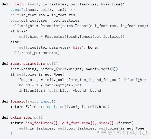 Pytorch 从0开始学（7）——Linear剖开看源码 - 知乎