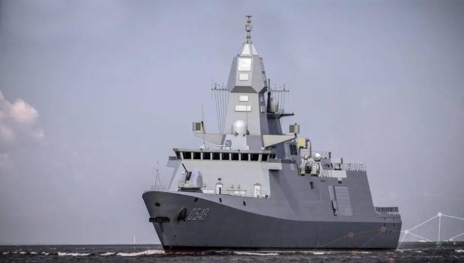 长147米、宽18米、排水量6000吨！中国新一代护卫舰054B终于现身！ - 知乎