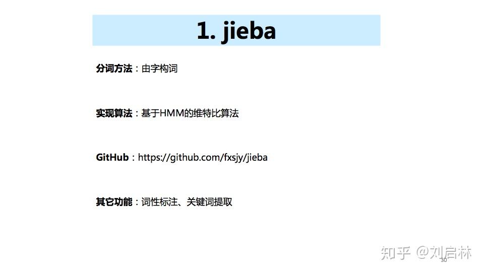 中文分词的原理、方法与工具 - 知乎