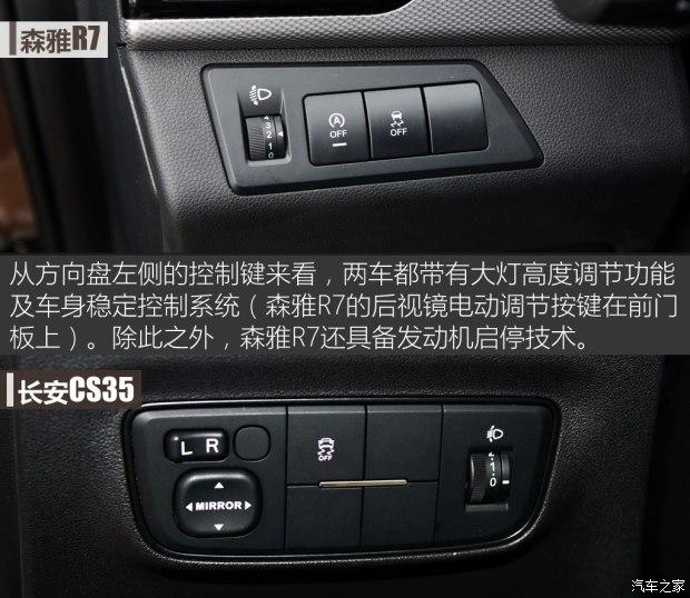 将是一场持久战 森雅R7对比长安CS35 - 知乎