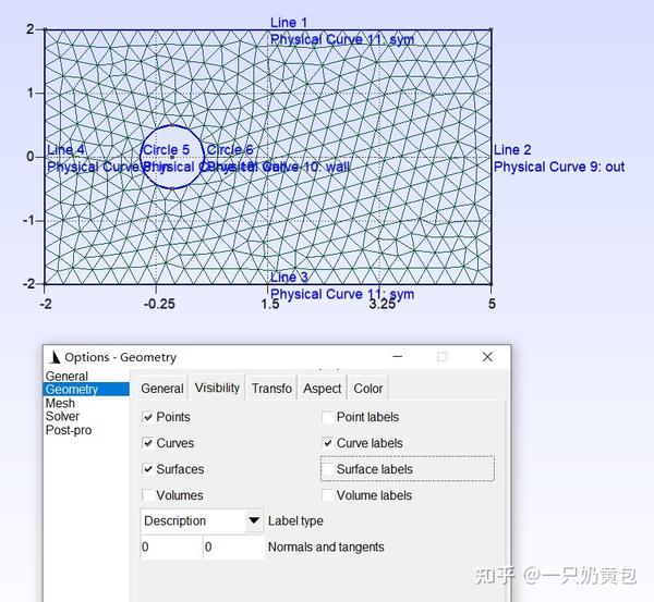 Gmsh学习(2) - 交互式操作界面 - 知乎