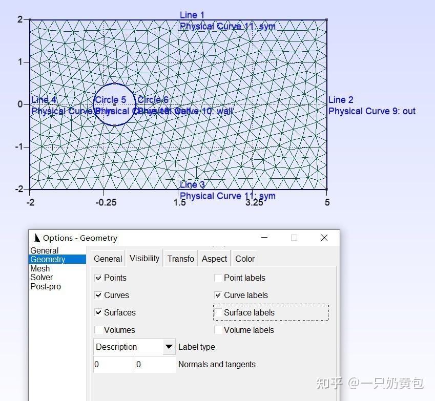 Gmsh学习(2) - 交互式操作界面 - 知乎