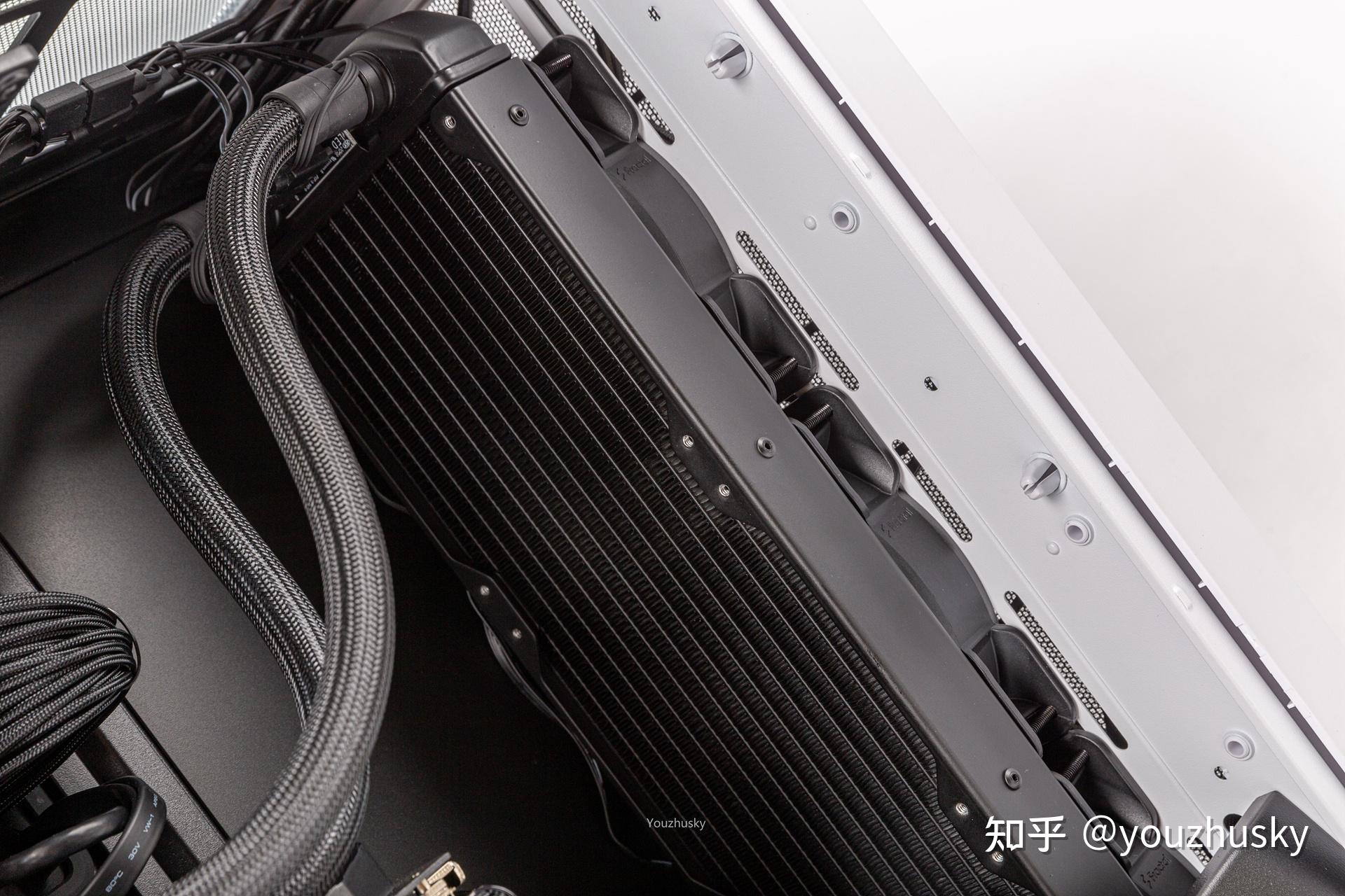 清凉夏日 分形工艺Meshify2熊猫色装机作业-11700K+Z590A吹雪+3080Ti - 知乎