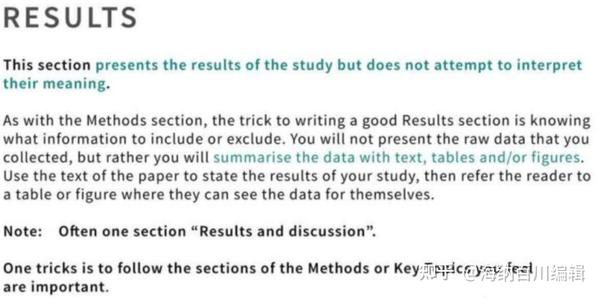 SCI论文的Result、Discussion和Conclusion的区别是什么？ - 知乎