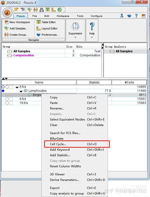 FlowJo分析细胞周期，教程详解！软件送给有需要的人 - 知乎