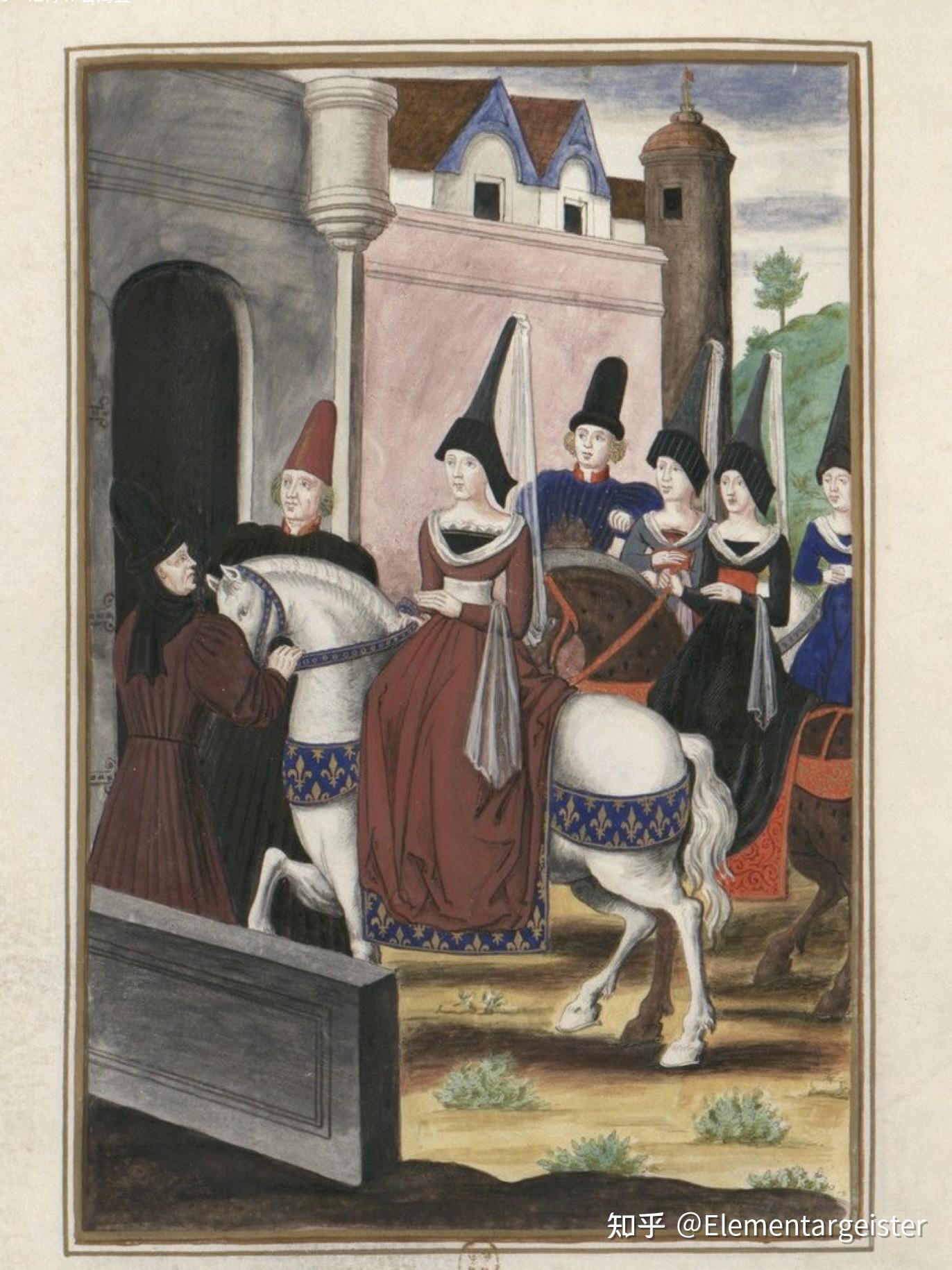 中世纪女帽——Hennin/Escoffion - 知乎