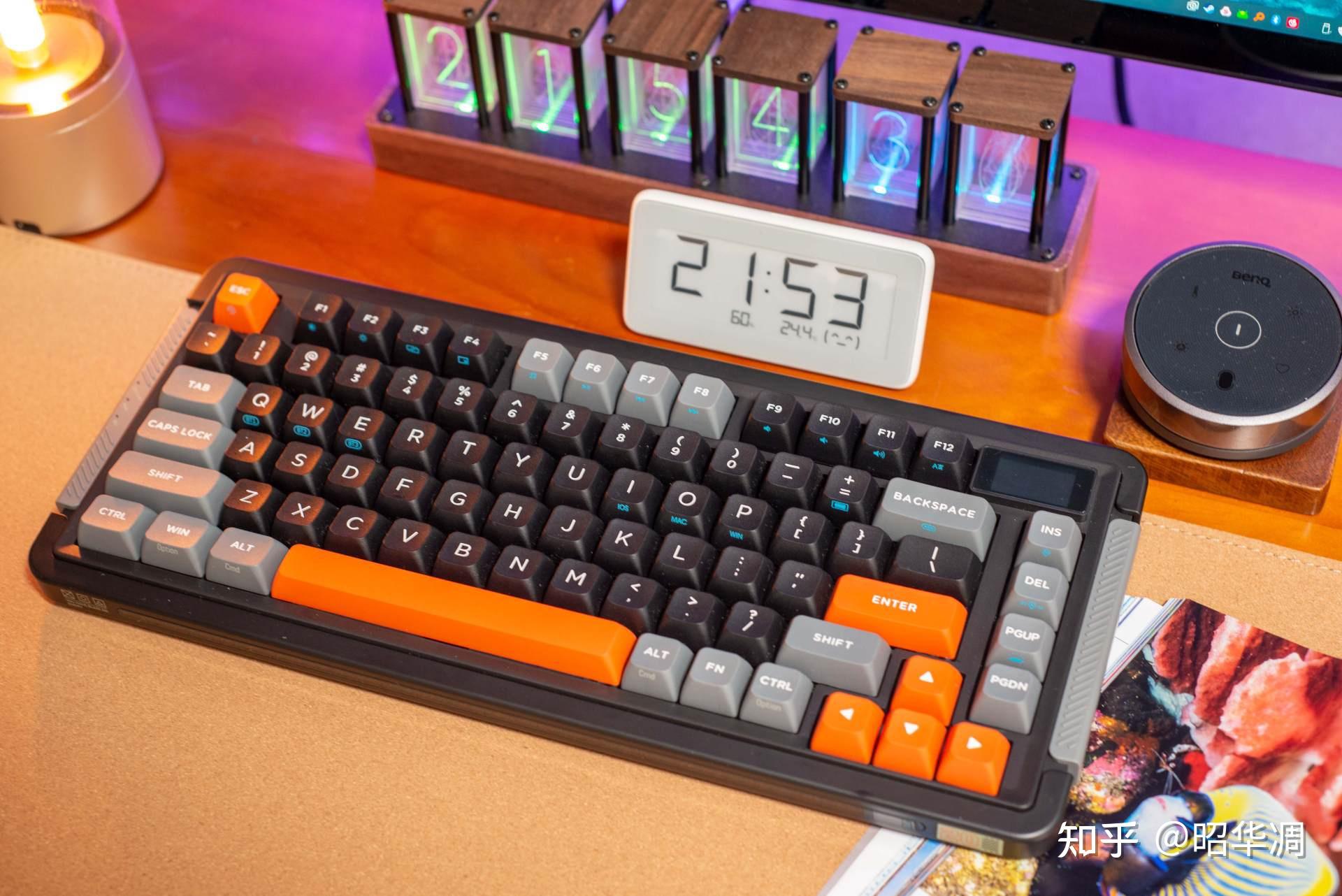 75配列带液晶屏显示、巨人之心加持｜御斧L75 三模机械键盘赏析 - 知乎