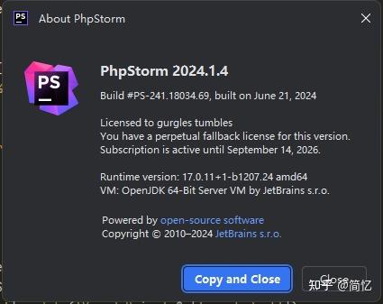 2025最新phpstorm永久激活教程（含win+mac） - 知乎