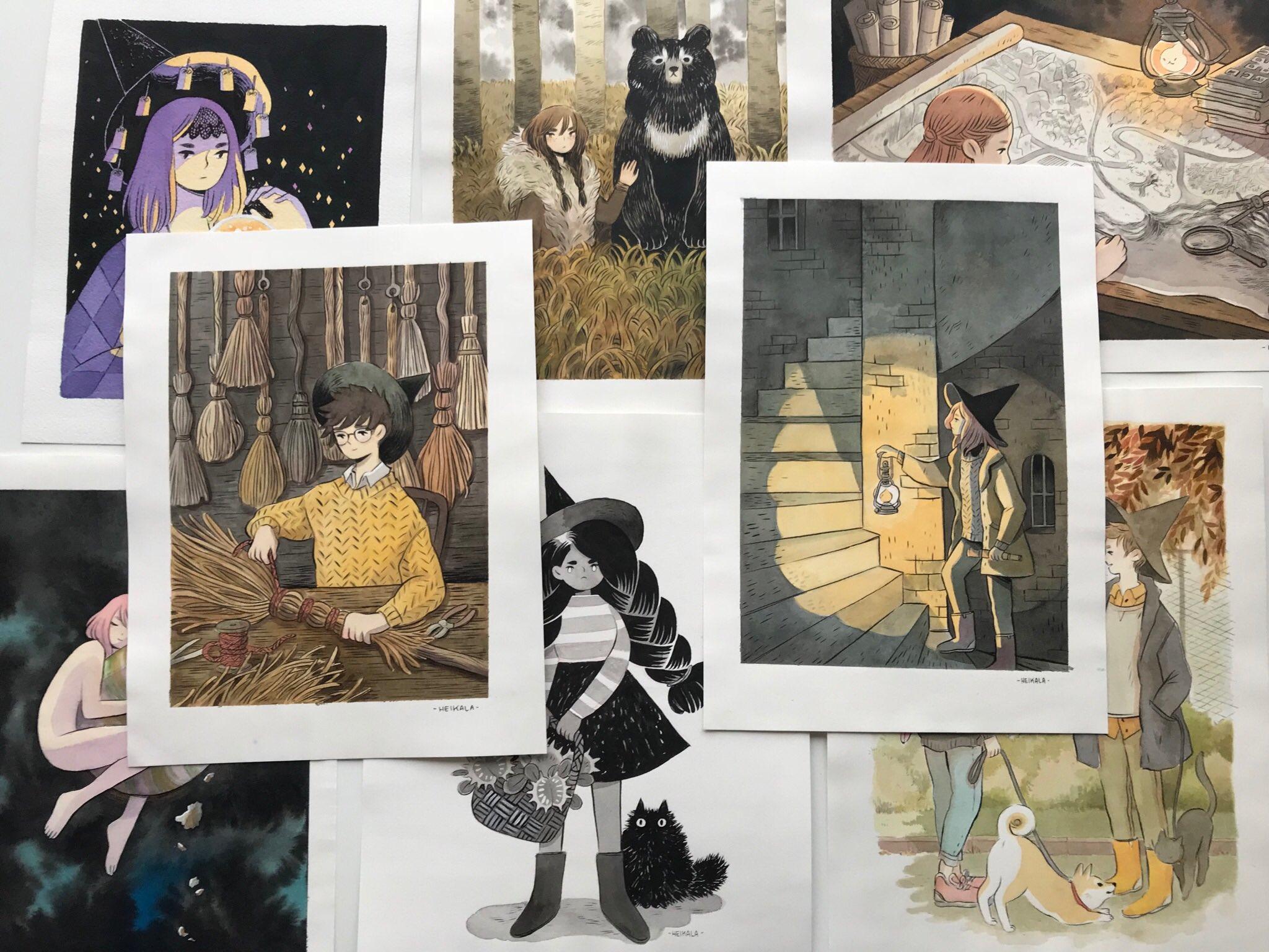 芬兰插画家 Heikala —— 奇幻之旅 - 知乎